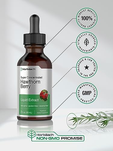 Herbal hawthorn tincture for stress relief