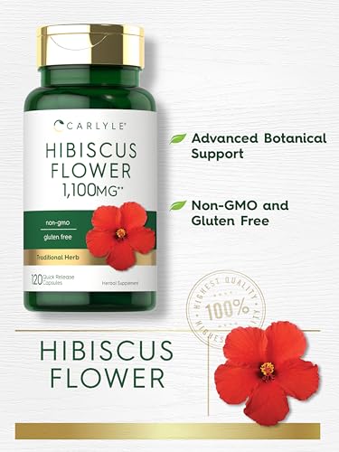 Herbal health support with hibiscus
