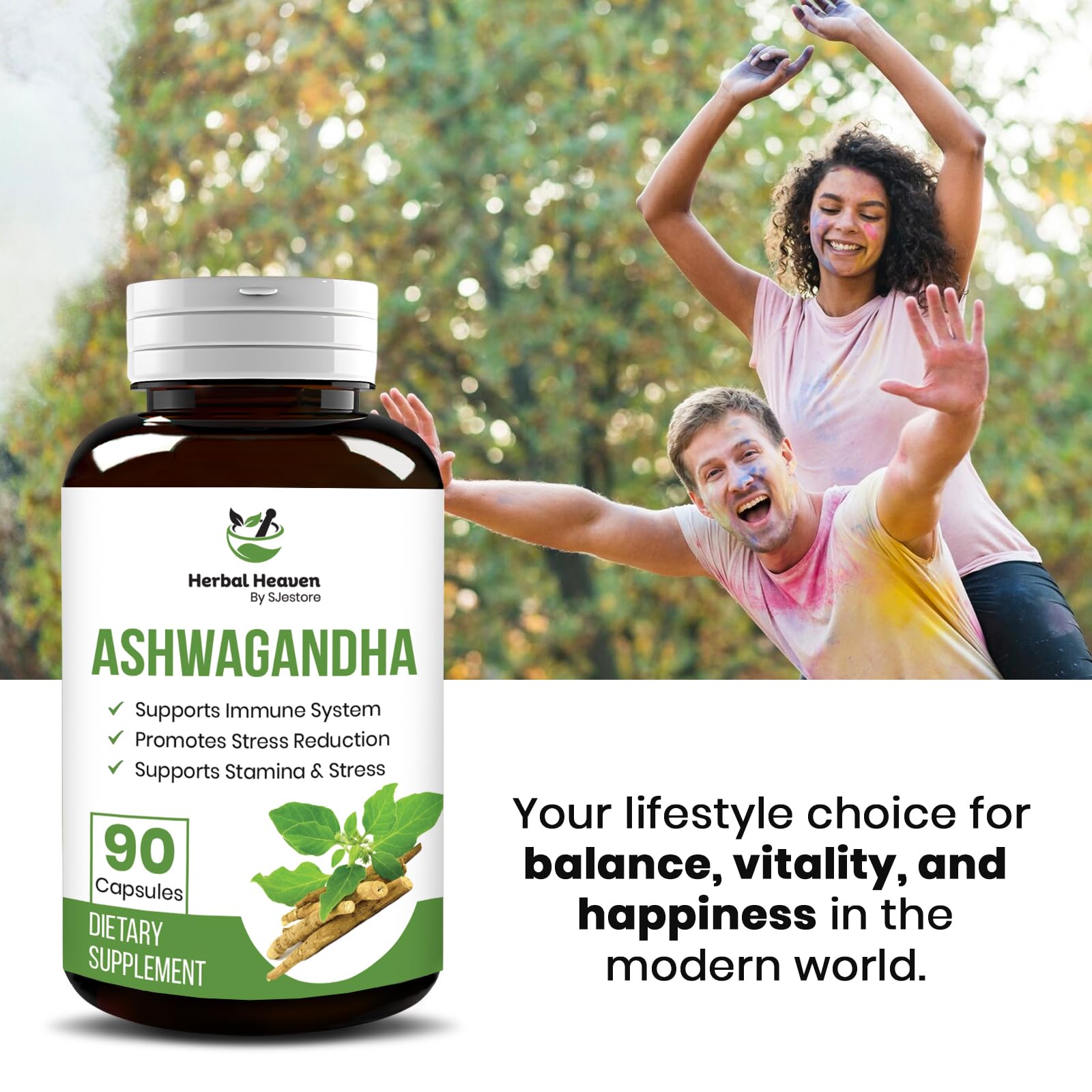 Herbal Heaven ashwagandha for immune support
