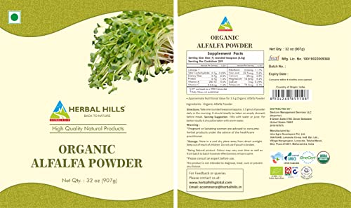 herbal hills alfalfa for digestive health