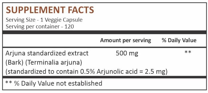 herbal hills arjuna for overall wellness