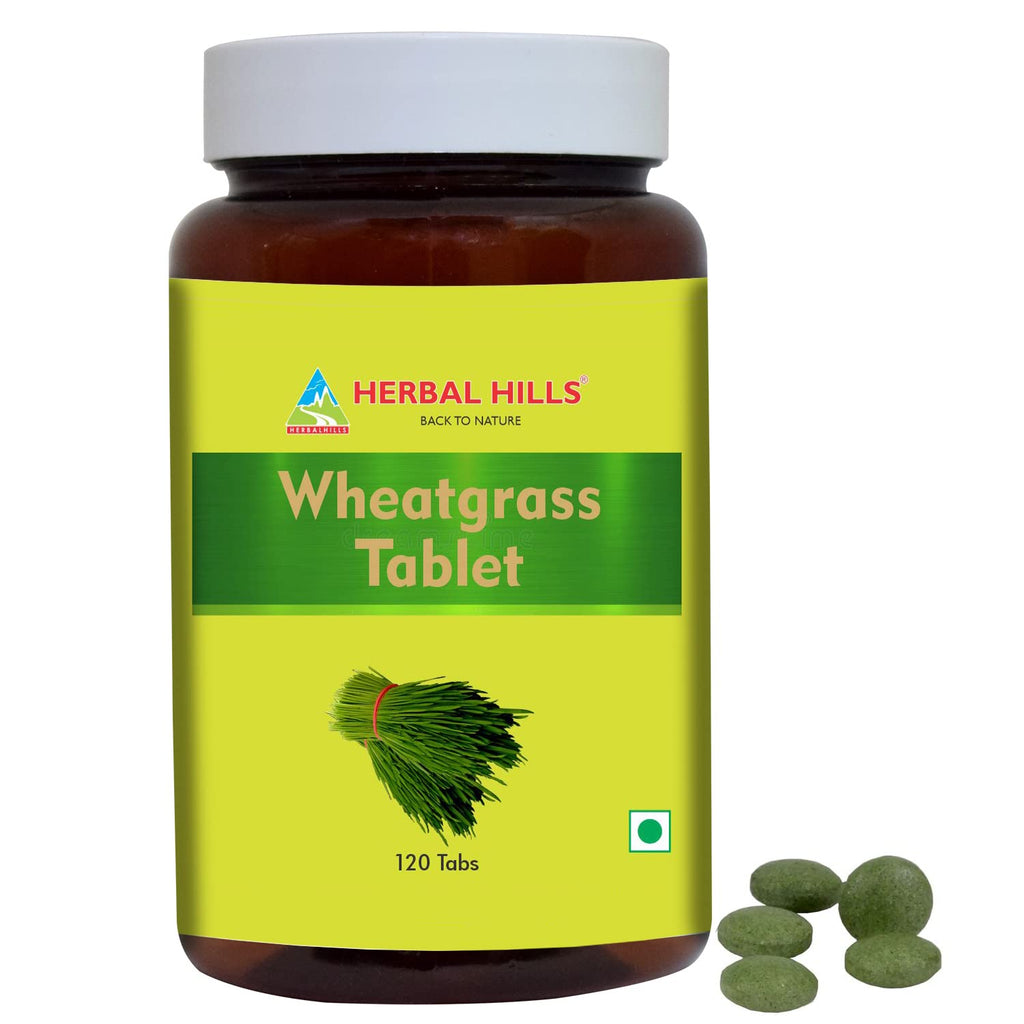 HERBAL HILLS wheat grass tablets benefits