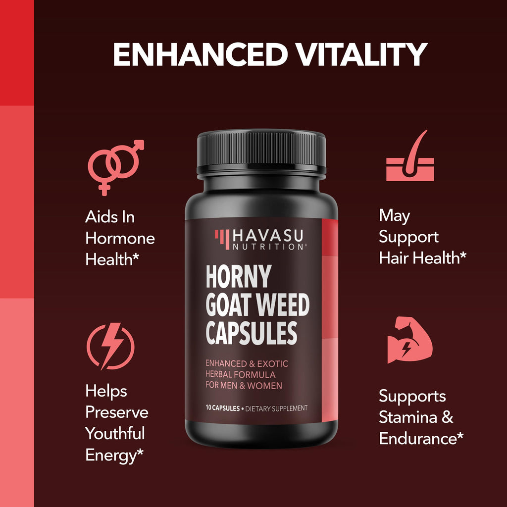 herbal horny goat weed capsules benefits