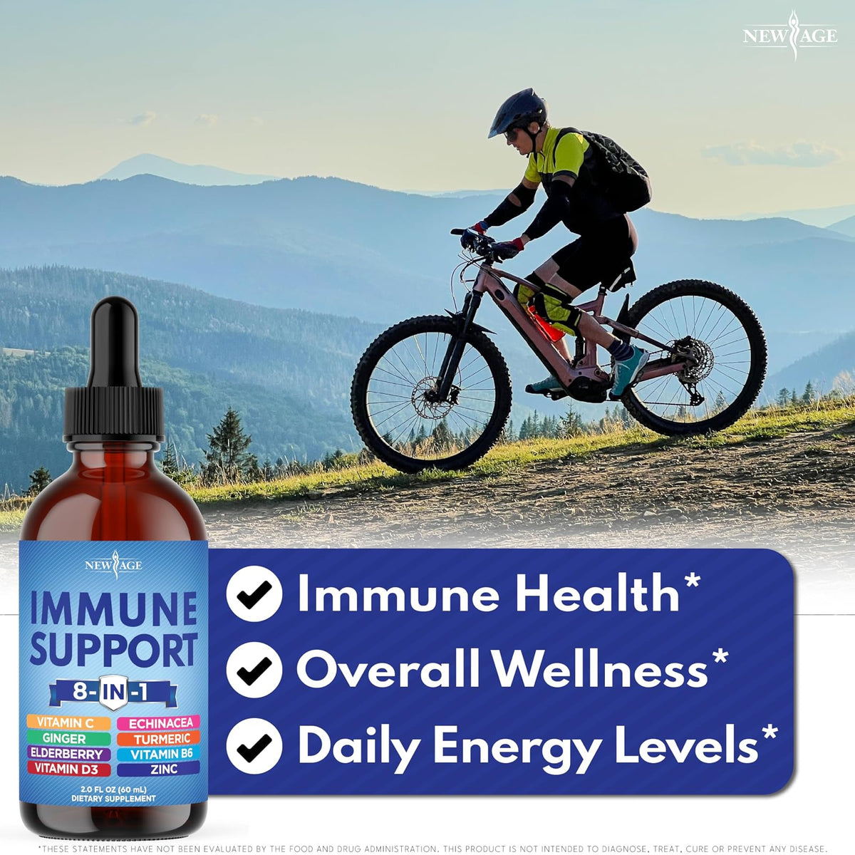 herbal immune support liquid drops