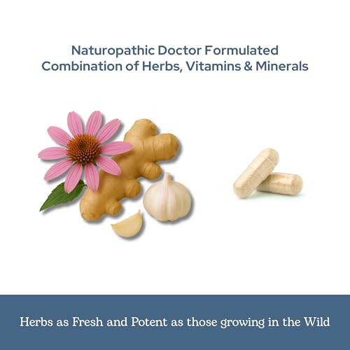 herbal immune support vitamin capsules