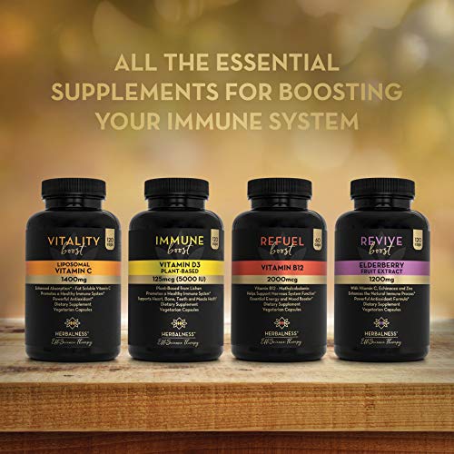 herbal immune support with elderberry