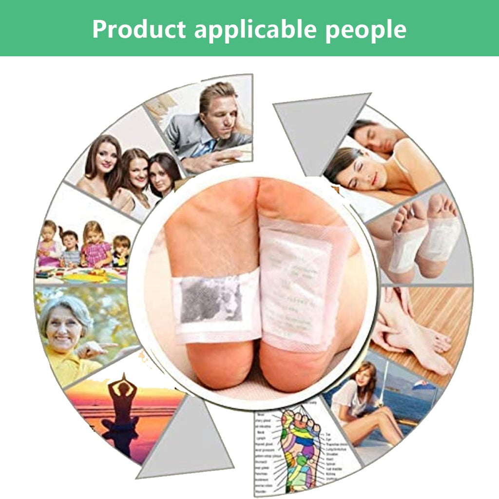 herbal infusion foot pads for wellness