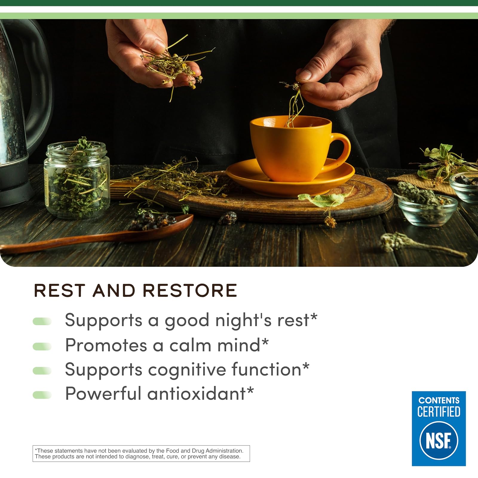 herbal infusion for better sleep