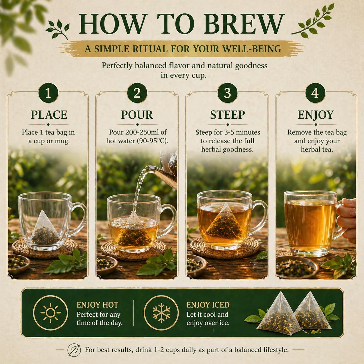 herbal infusion for body detox