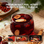 Herbal infusion for daily hydration