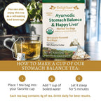 Herbal infusion for digestive balance
