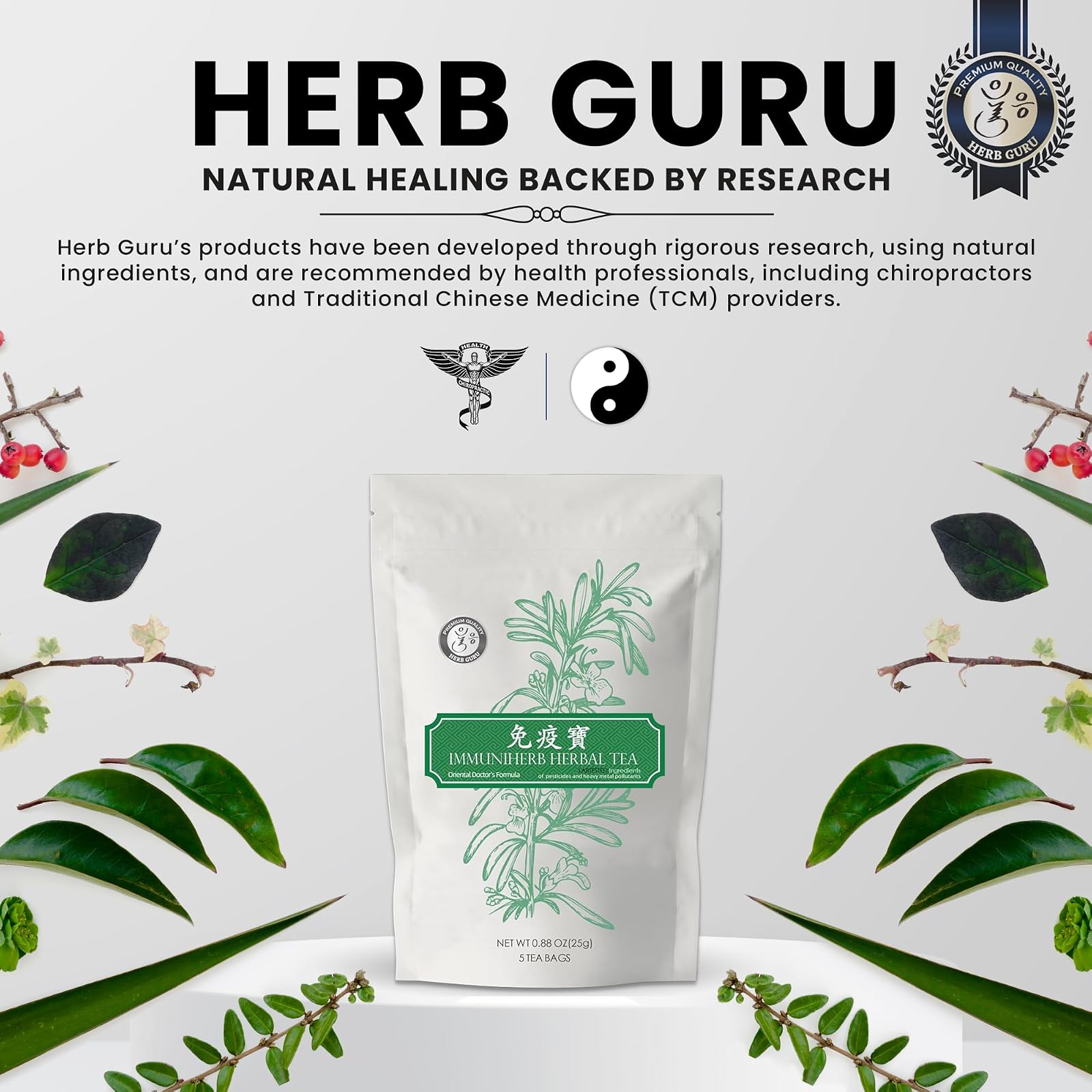 herbal infusion for immune strength