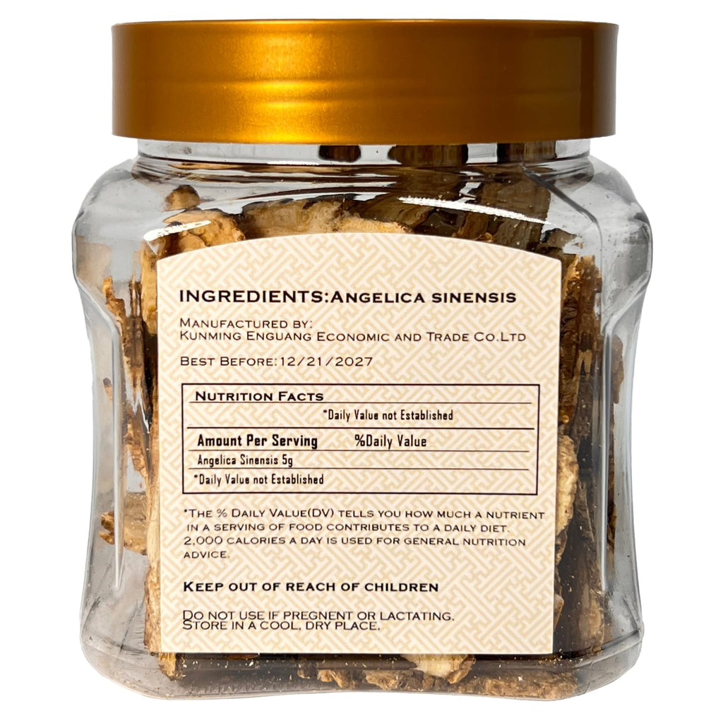 Herbal infusion with angelica root
