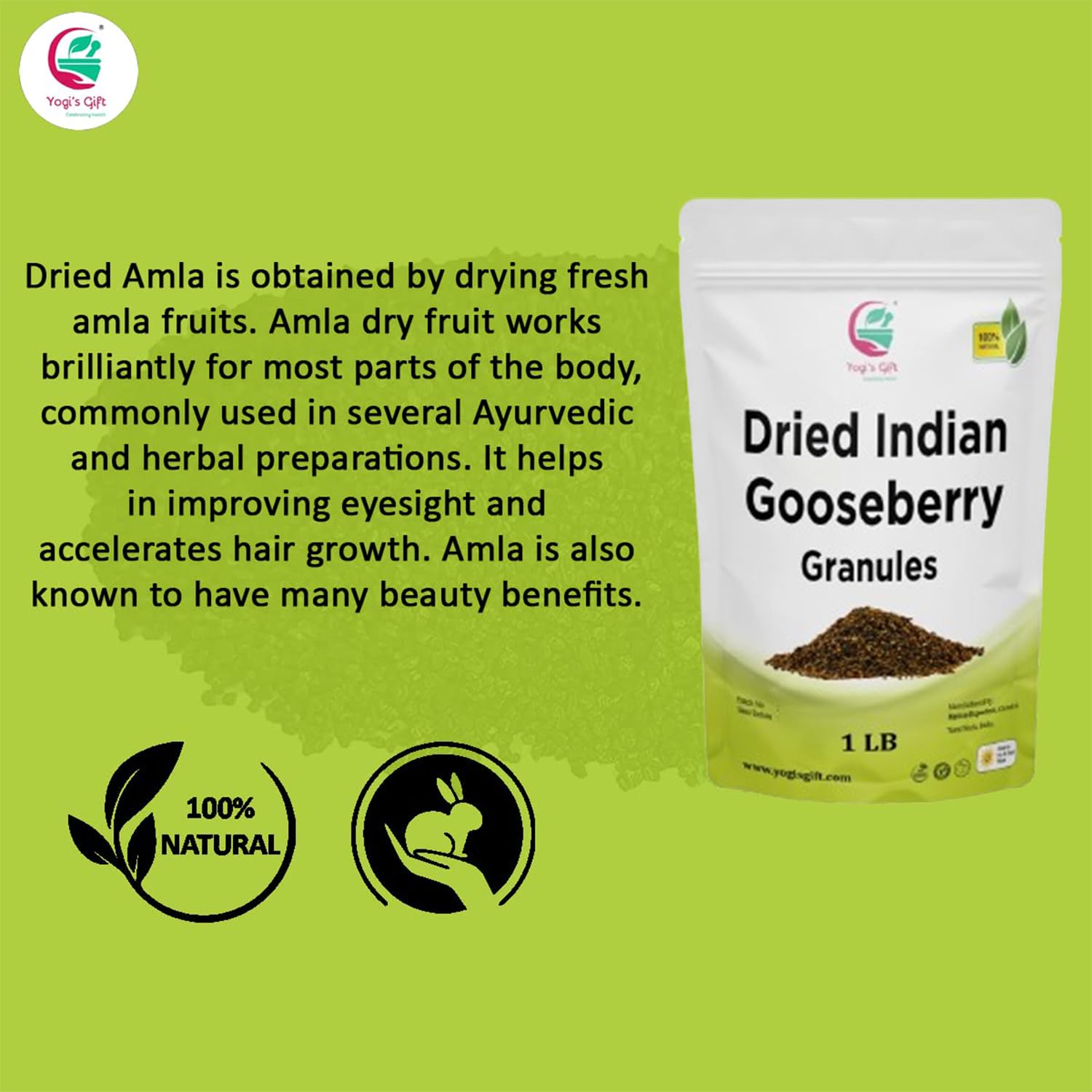 herbal infusion with dried gooseberry