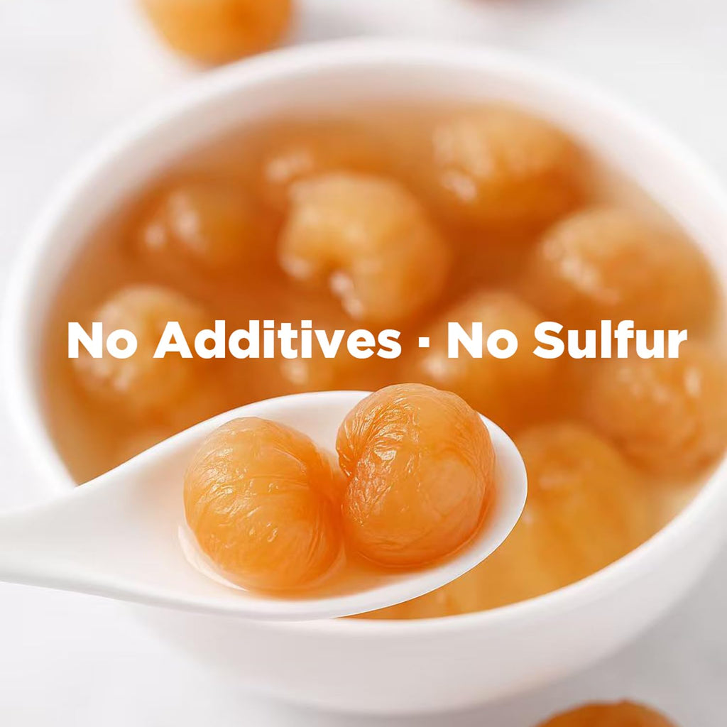 herbal infusion with dried longan
