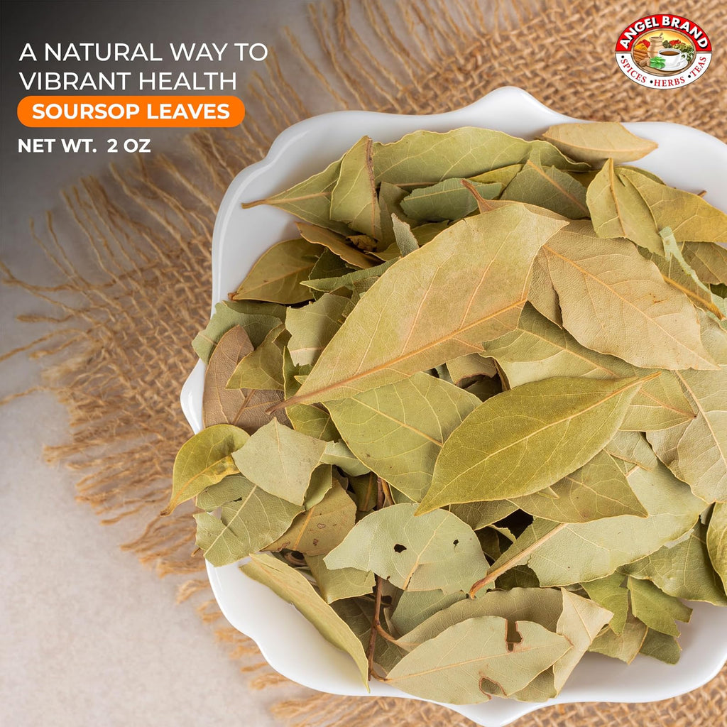 Herbal infusion with guanabana leaves