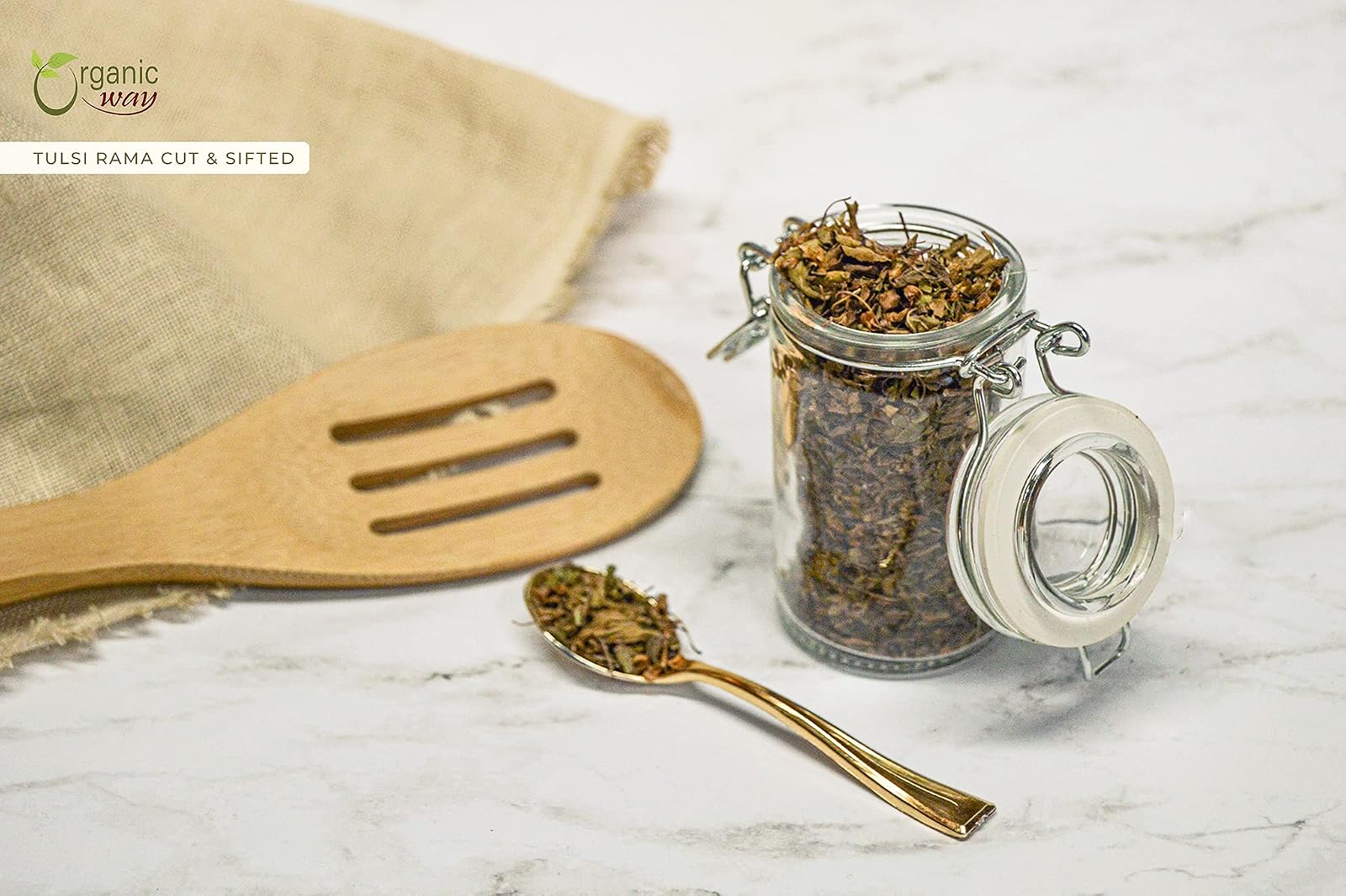 Herbal infusion with Holy Basil