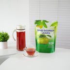 herbal infusion with soursop leaves