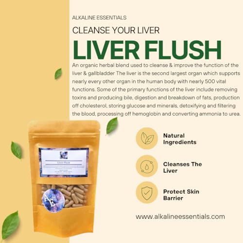 herbal ingredients in liver flush capsules