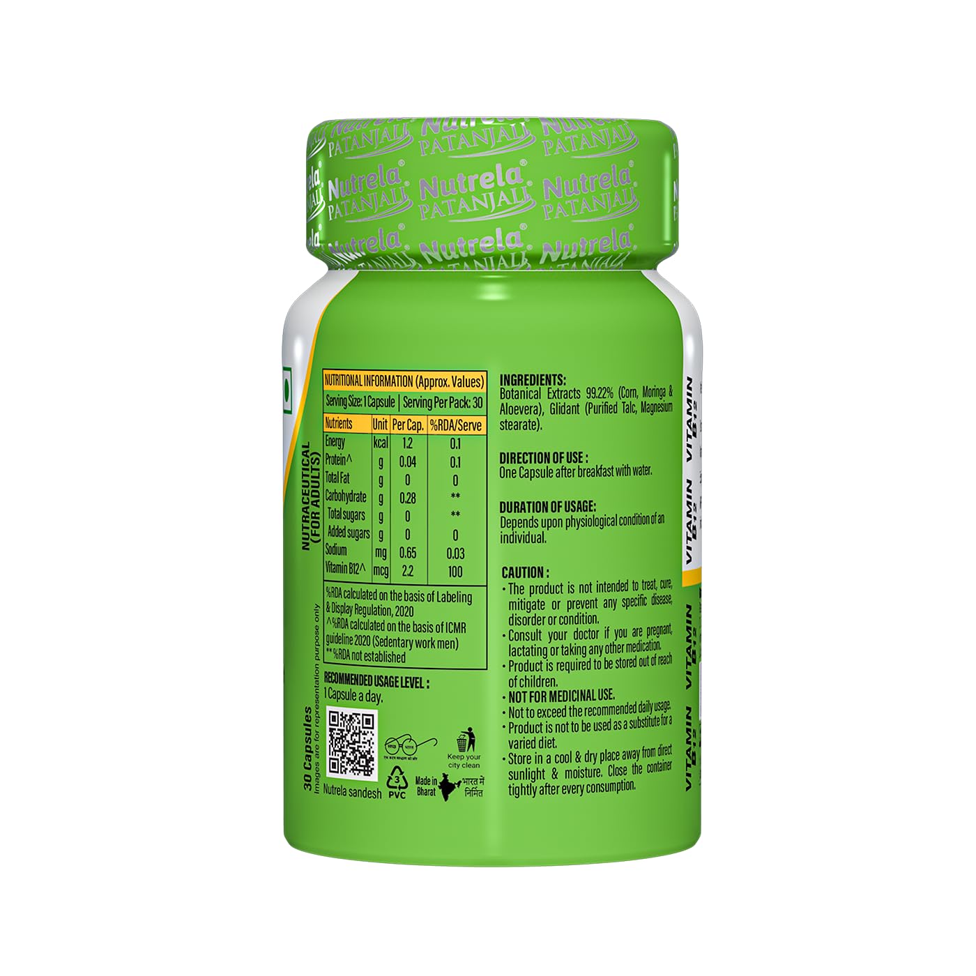 herbal ingredients in vitamin supplements