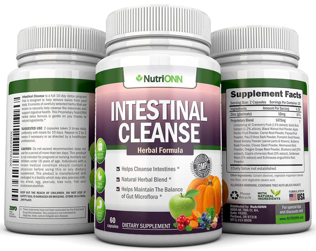 herbal intestinal cleanse for wellness