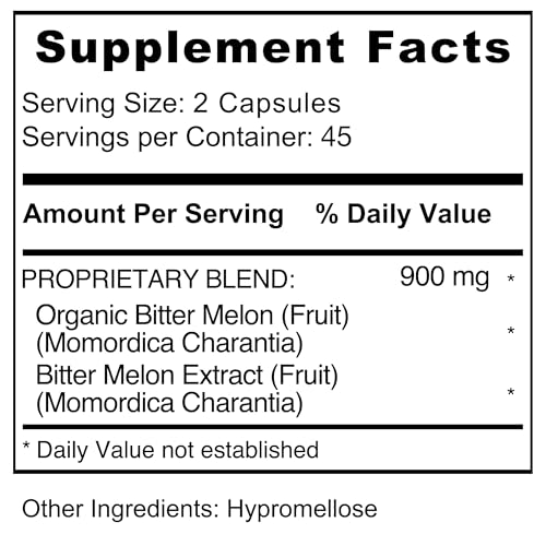 Herbal karela capsules for daily nutrition