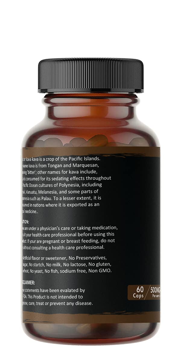 herbal kava kava capsules for wellness