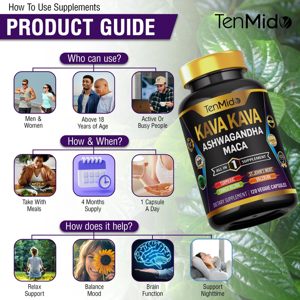 herbal kava kava supplement for wellness