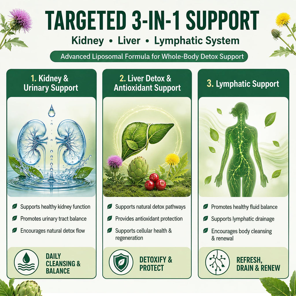 Herbal kidney and liver support