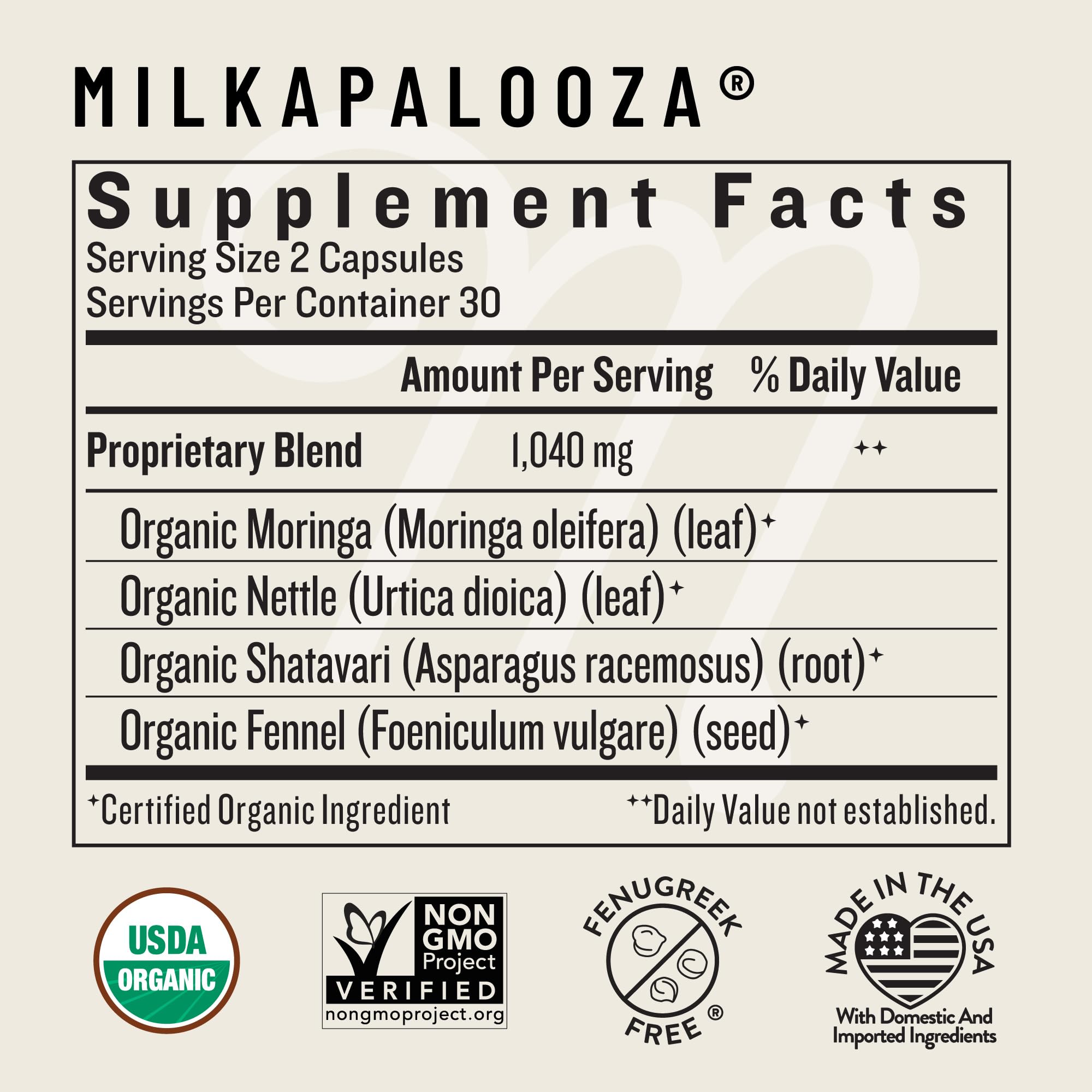 herbal lactation support with nettle