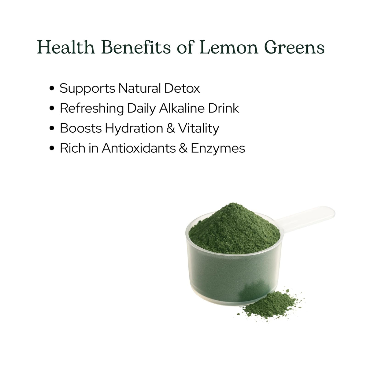 herbal lemon greens powder for energy