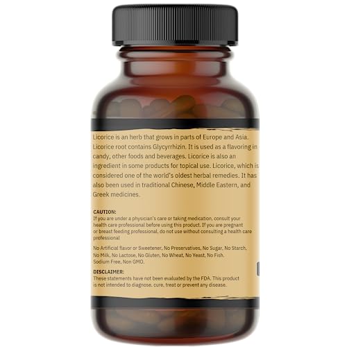 Herbal licorice root for stress relief