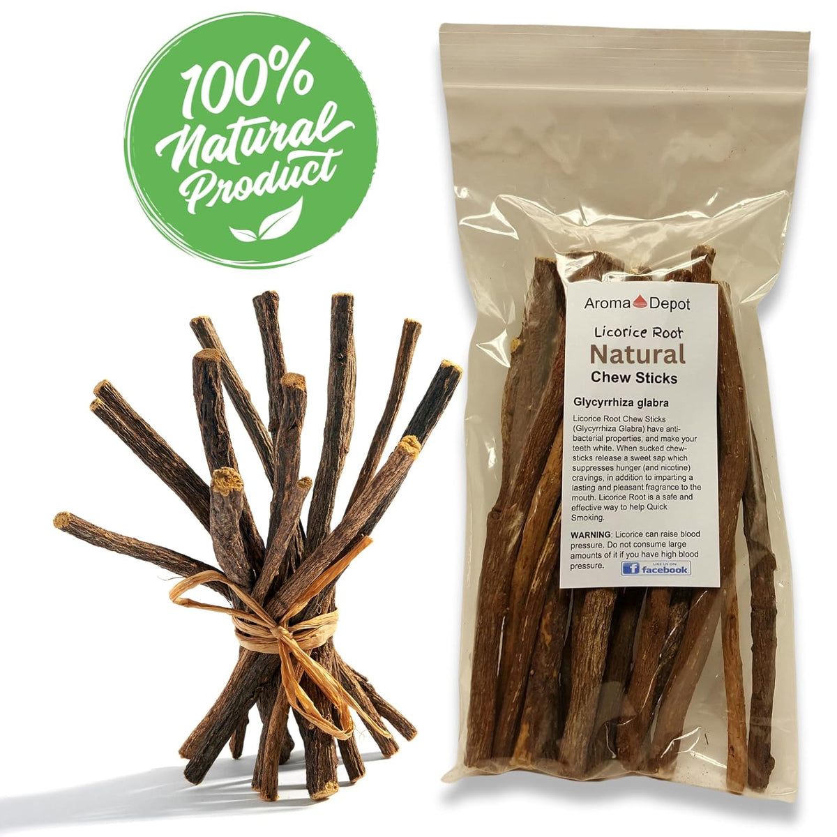 herbal licorice root sticks 8 oz