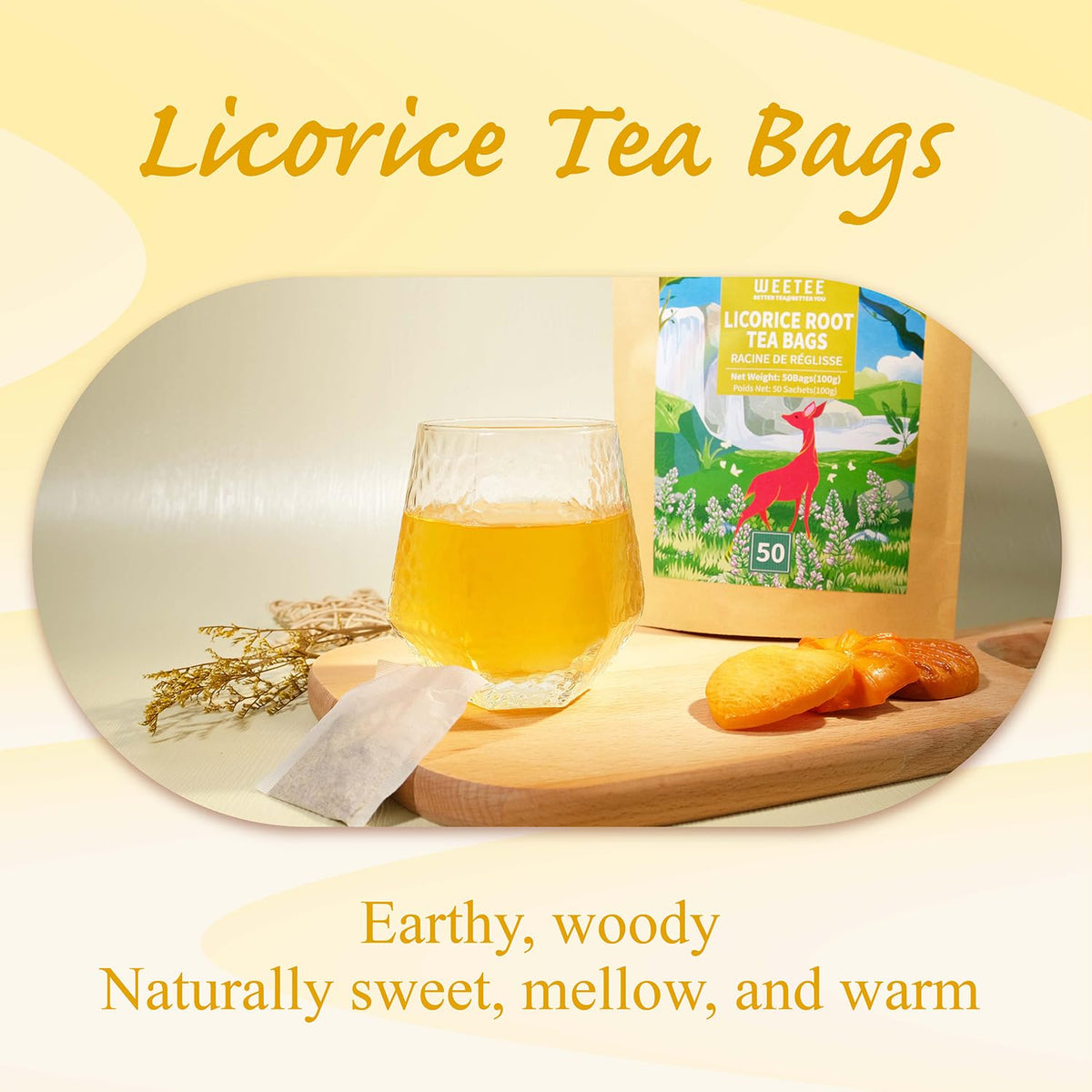 herbal licorice root tea for digestion