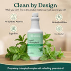 Herbal liquid chlorophyll for skin health