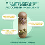 Herbal liver health supplement
