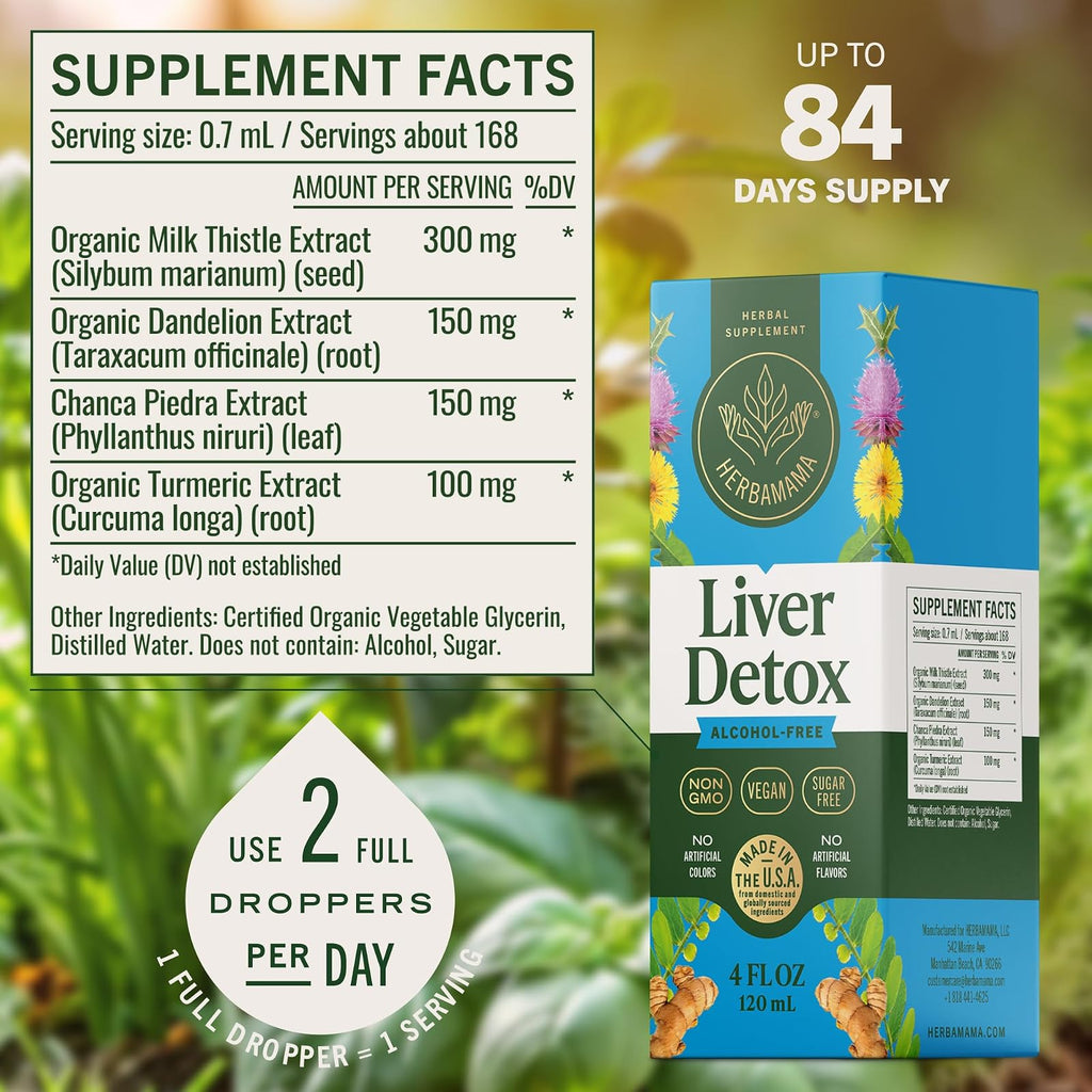 herbal liver support extract 500 ml
