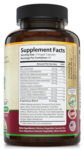 Herbal liver support for active lifestyles