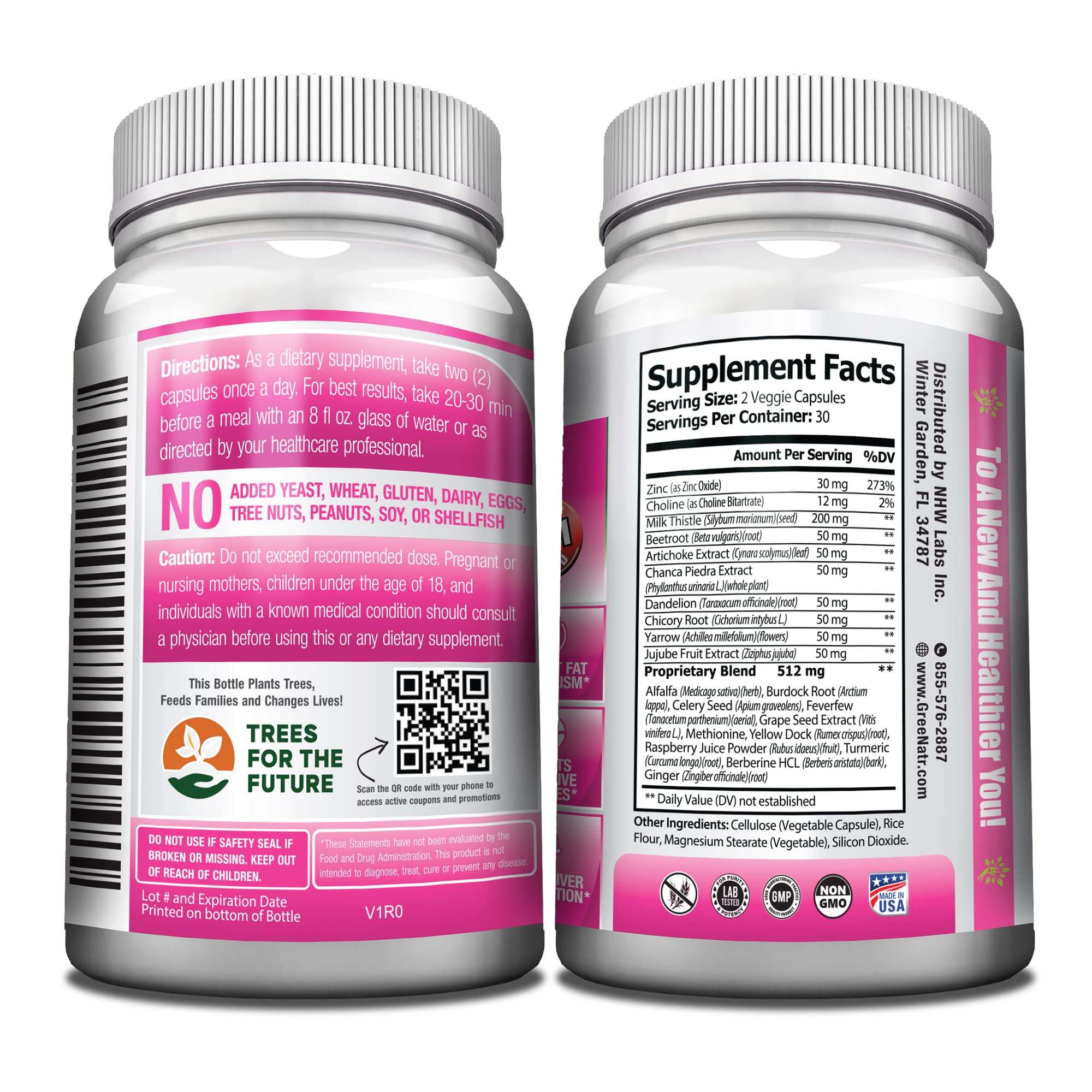 herbal liver support with milk thistle