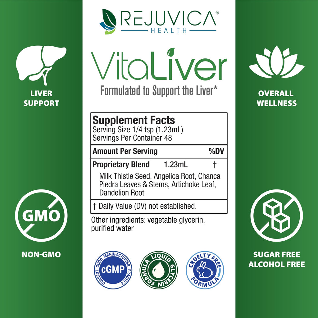 herbal liver support with VitaLiver