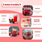 herbal loose flower tea pack