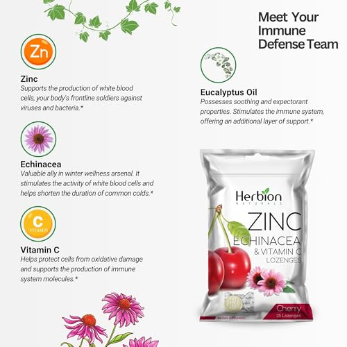 Herbal lozenges for cold relief