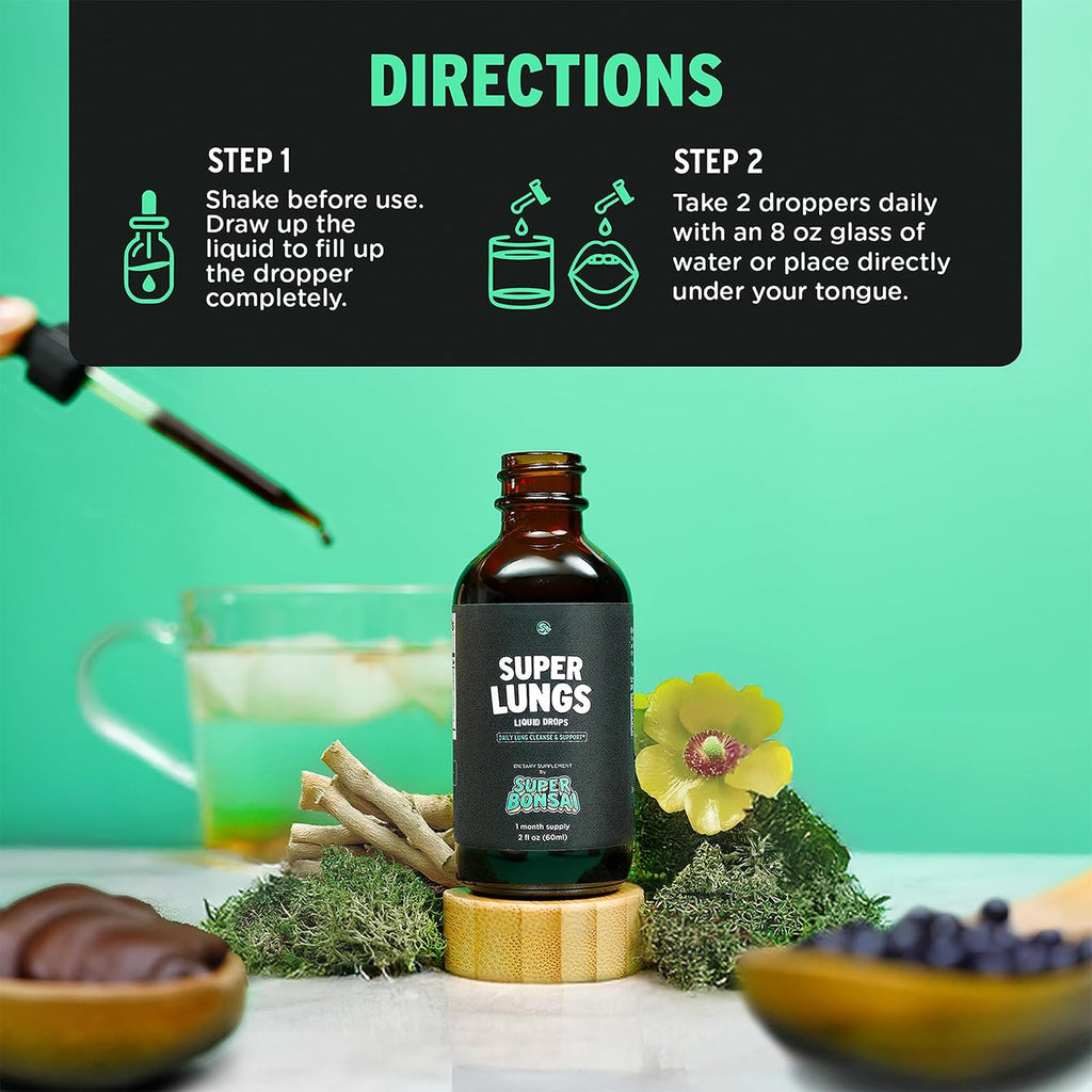 Herbal lung support tincture benefits