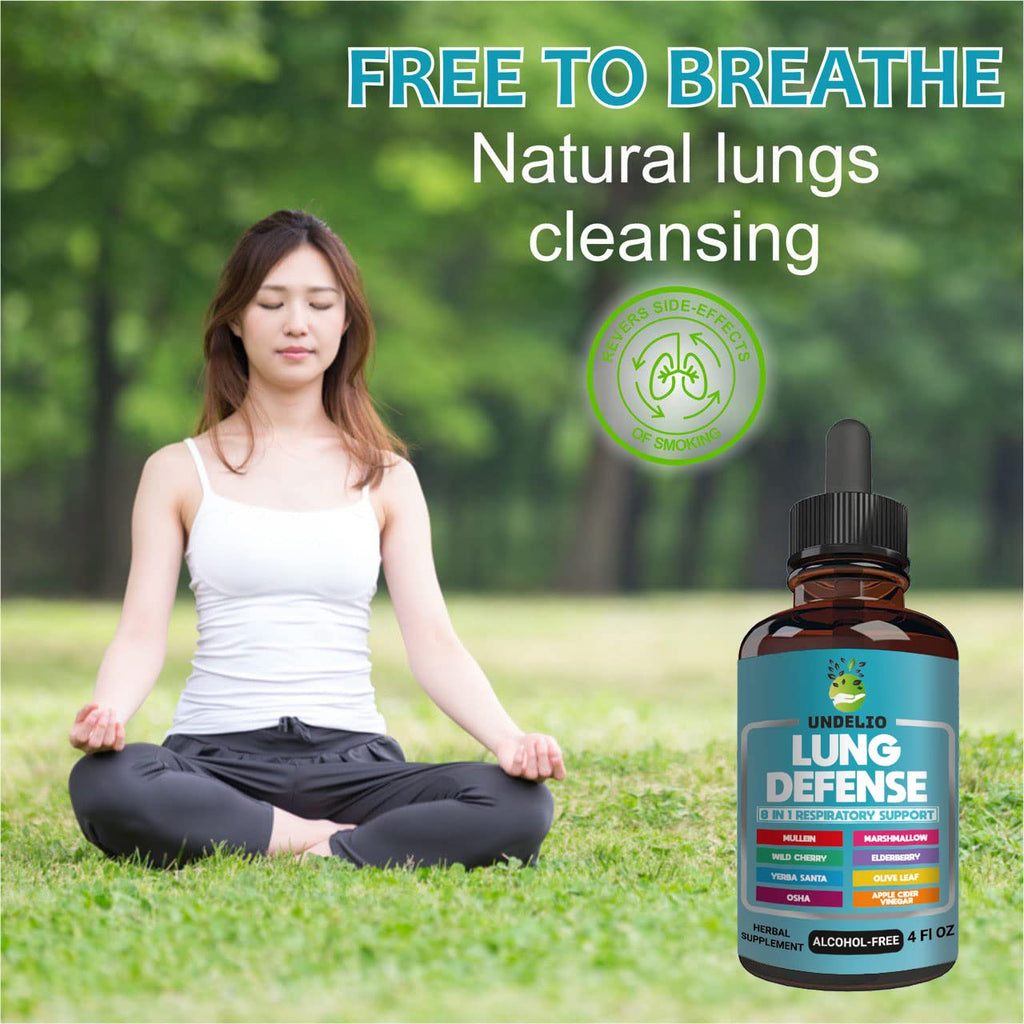 herbal lung support with elderberry