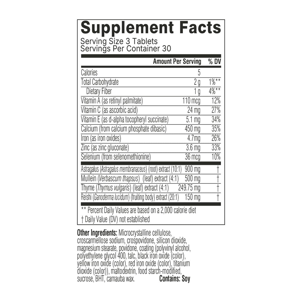 Herbal lung support with Mullein