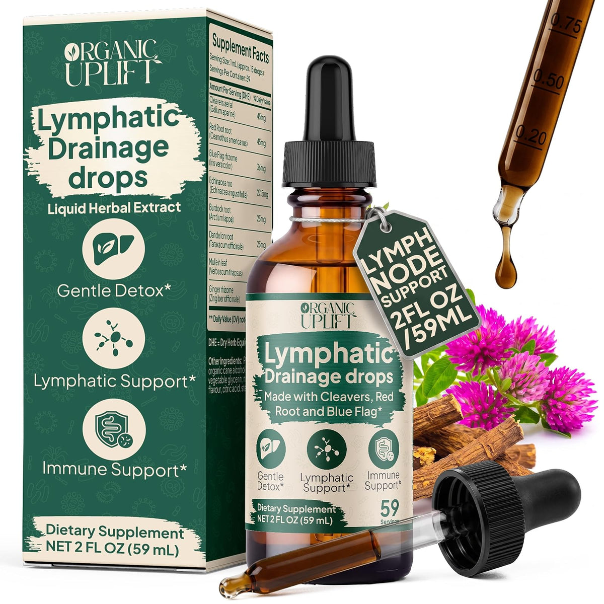 herbal lymphatic drainage drops