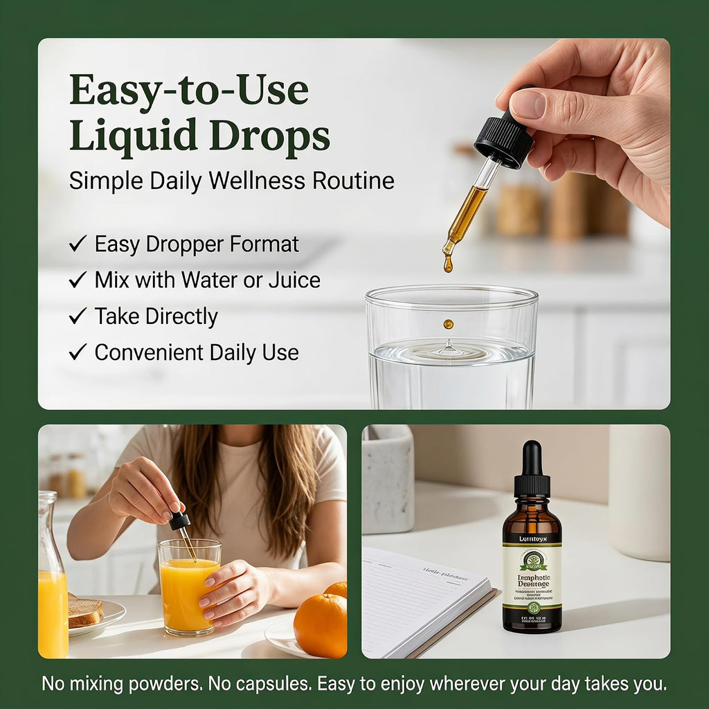 herbal lymphatic support with elderberry