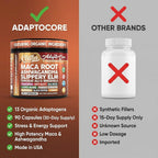 Herbal maca root for overall wellness