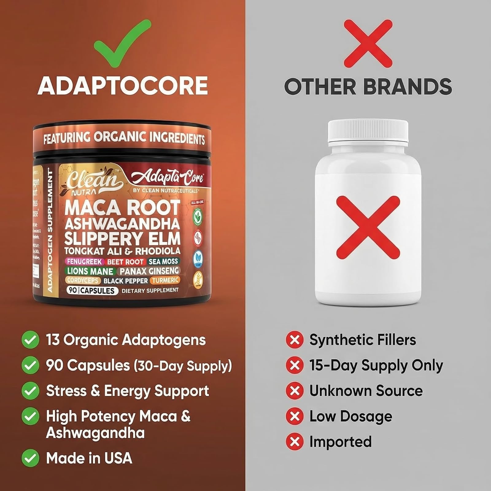 Herbal maca root for overall wellness