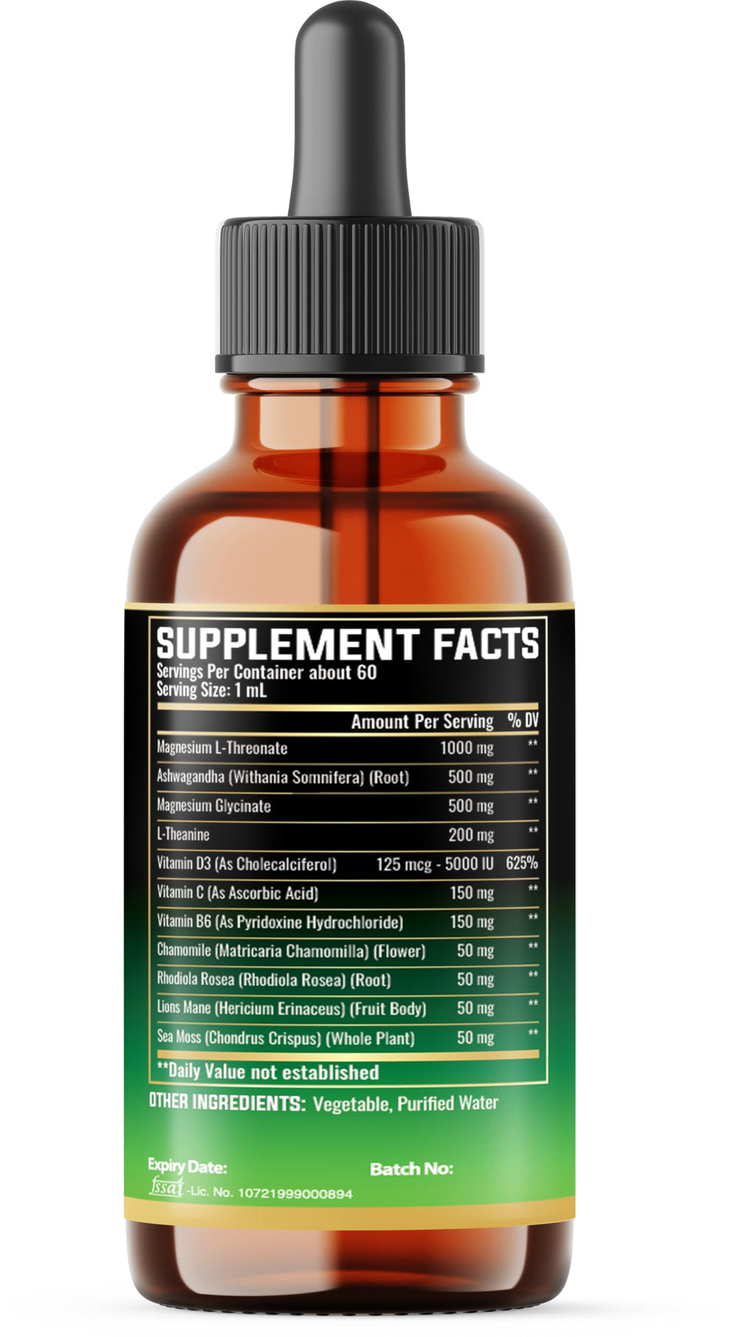 herbal magnesium drops for calmness
